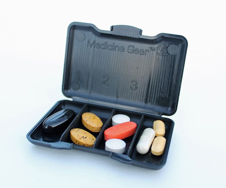 The very cool 'Slim Traveler' pill box! | Indiegogo