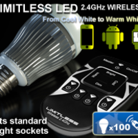 Limitless LED: 2.4Ghz Wireless Remote Light Bulbs for iPhone and ...