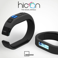 Hicon is all your social networks, made wearable! | Indiegogo