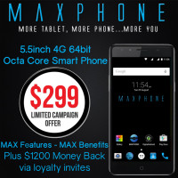 MAXPHONE - More Tablet, More Phone...More you. | Indiegogo
