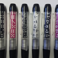 The Dice Pen with Standard Dice and CCG Dice | Indiegogo
