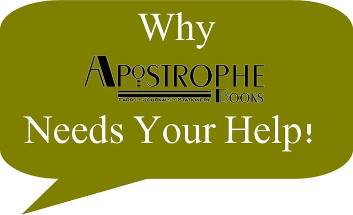 Apostrophe Books Needs Your Help To Stay Open... | Indiegogo