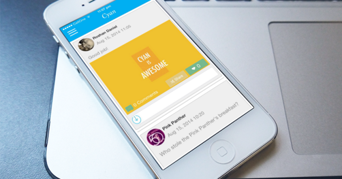 Cyan for iPhone - The revolutionary Facebook app | Indiegogo