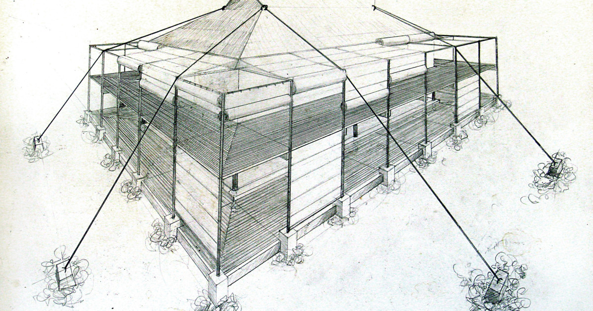 Cyclone Shield: Fold-Up Container Building Design | Indiegogo