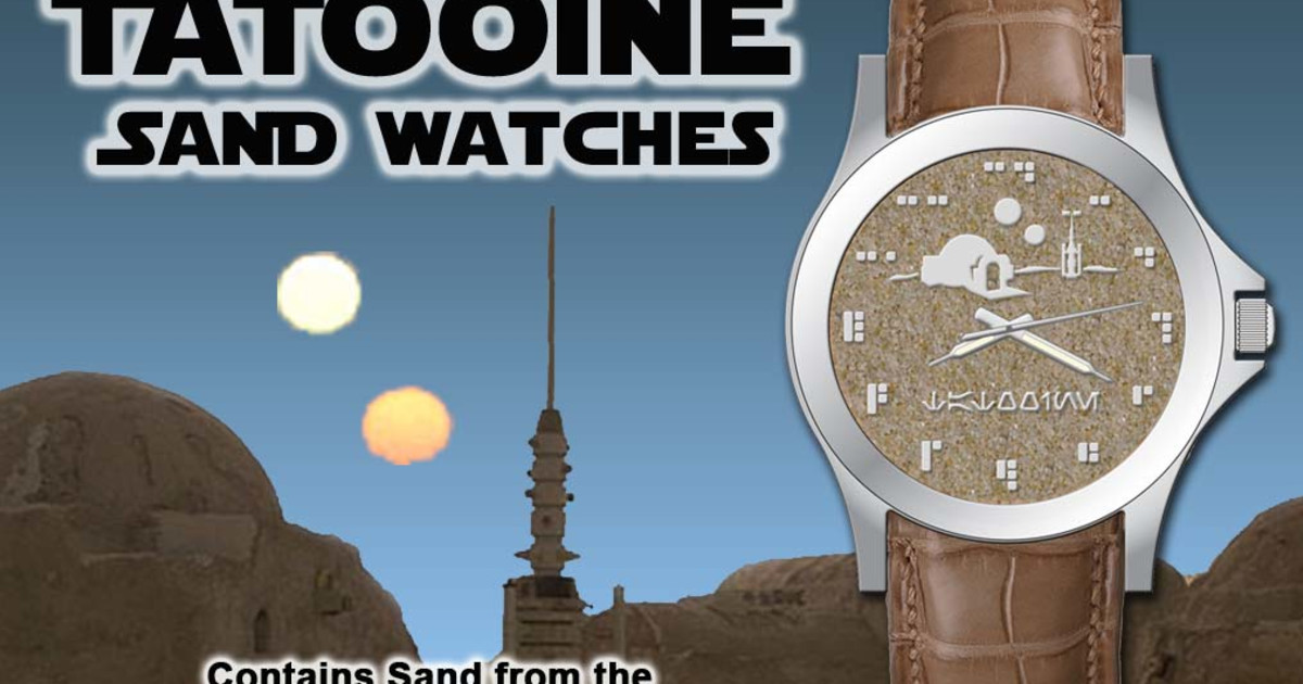 Tatooine Sand Watches | Indiegogo