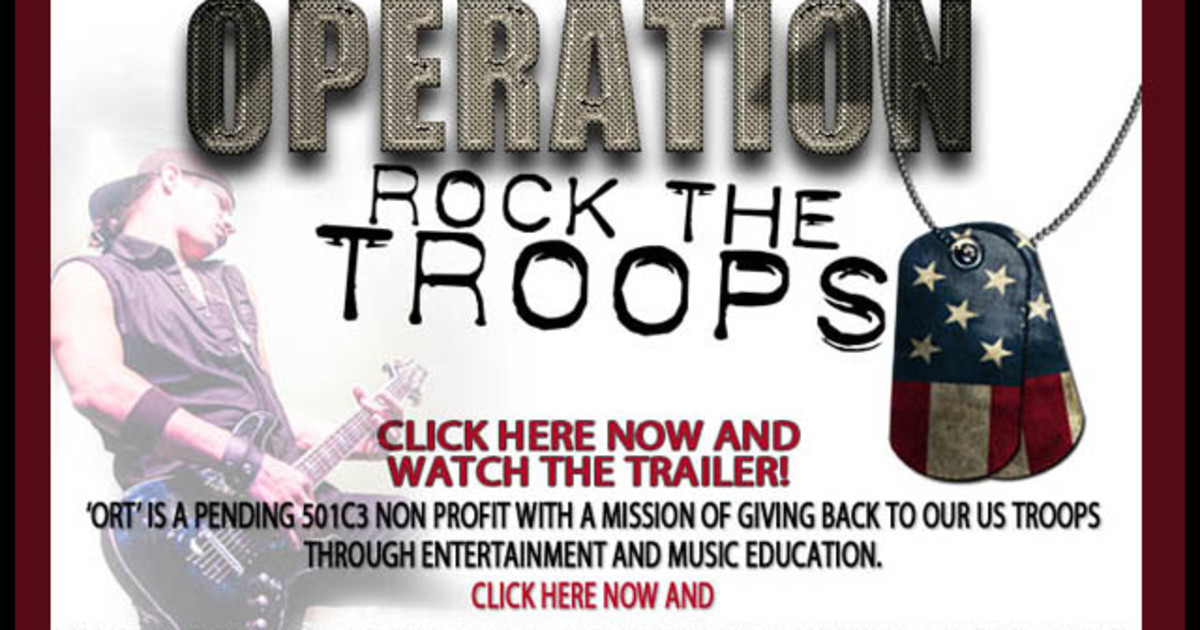 Operation Rock The Troops - The Movie | Indiegogo
