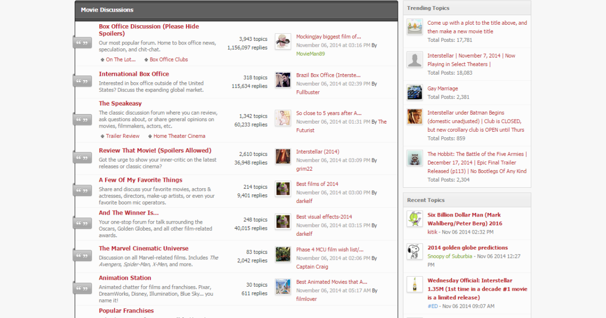 Save the Box Office Forums! | Indiegogo