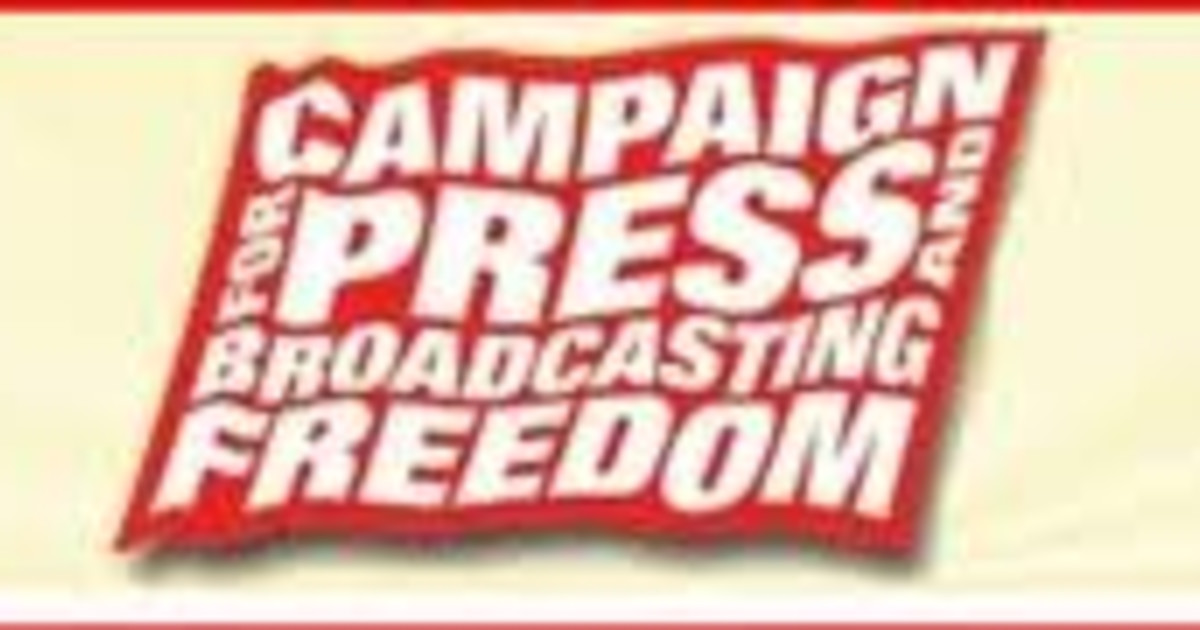 Campaign for Press & Broadcasting Freedom | Indiegogo