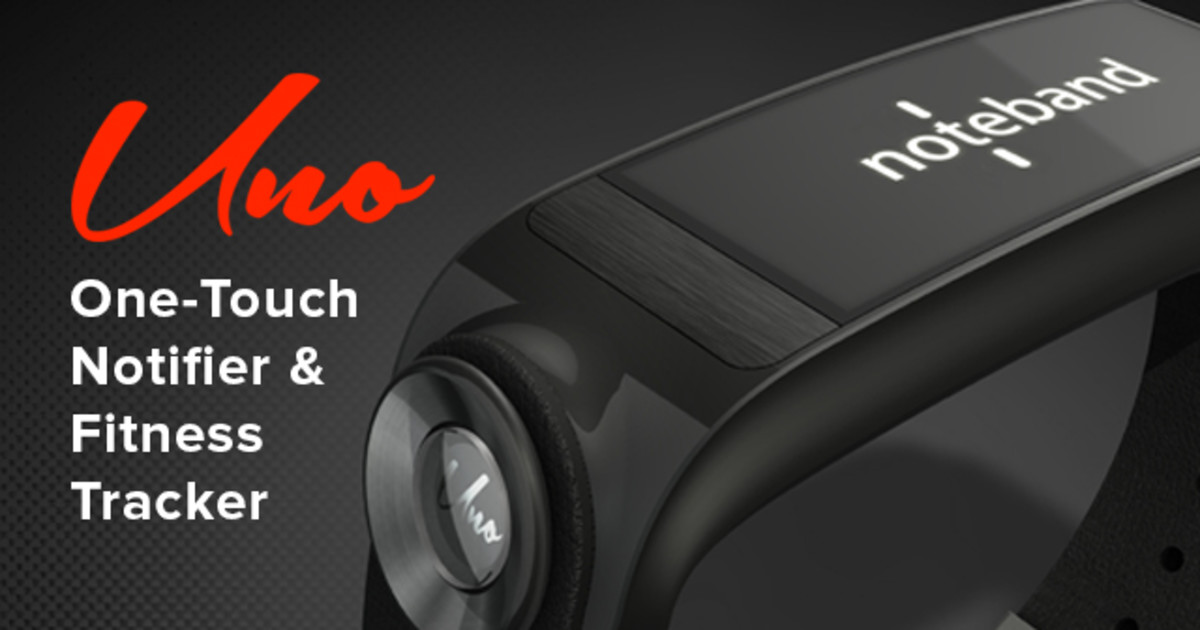 Uno Noteband- Fitness Tracker & Speed Notifier | Indiegogo