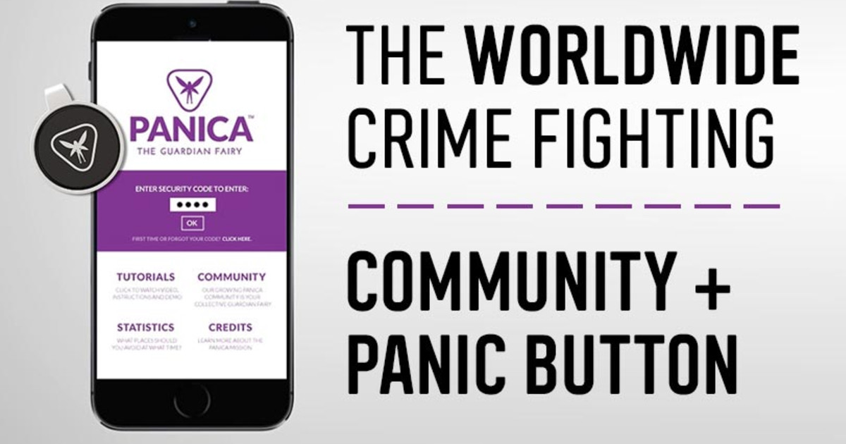 Worldwide crime fighting community & panic button | Indiegogo