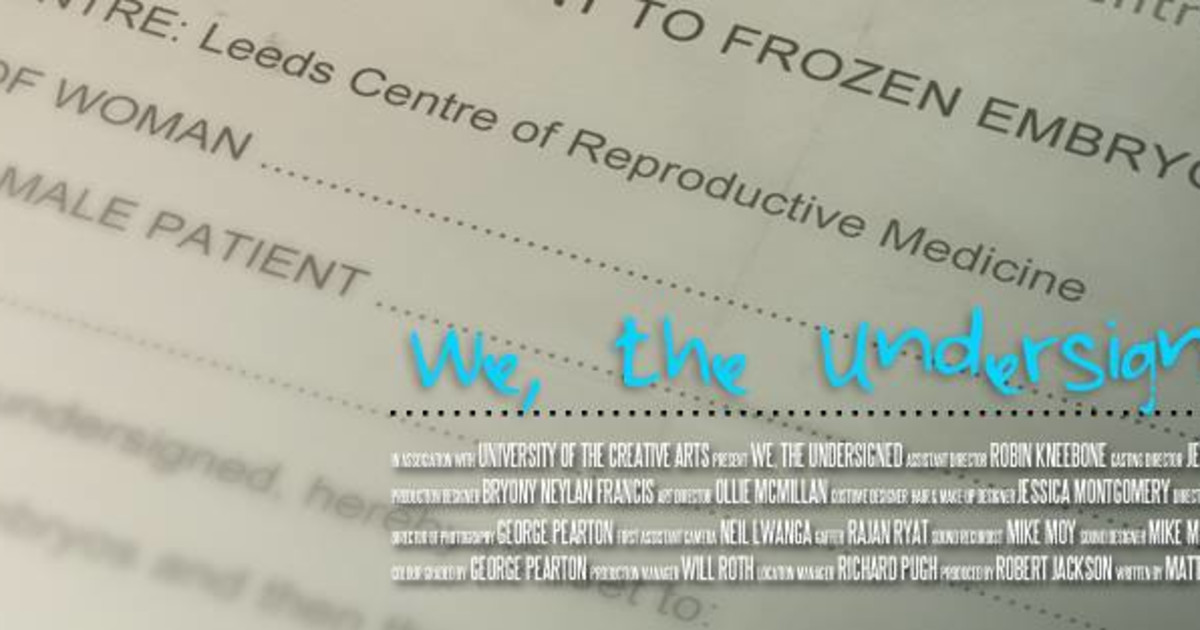 We, The Undersigned | Indiegogo