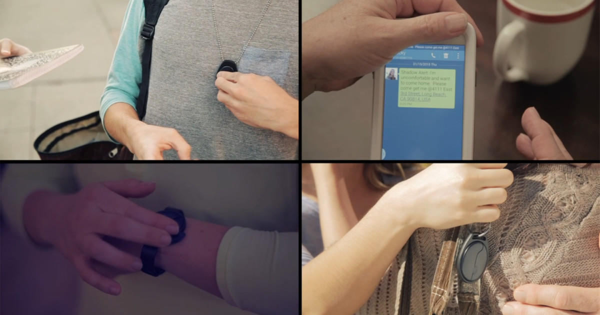 Shadow: A customizable personal panic button | Indiegogo