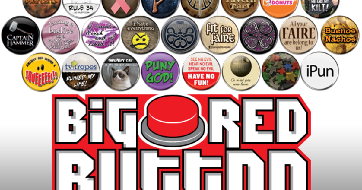 A Smaller Big Red Button - 1.5in Button Maker | Indiegogo