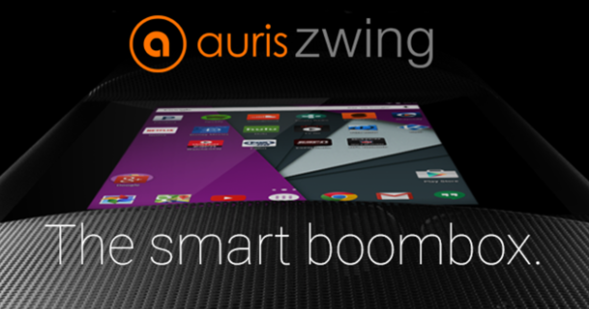 auris zwing: The Smart Boombox powered by Android | Indiegogo