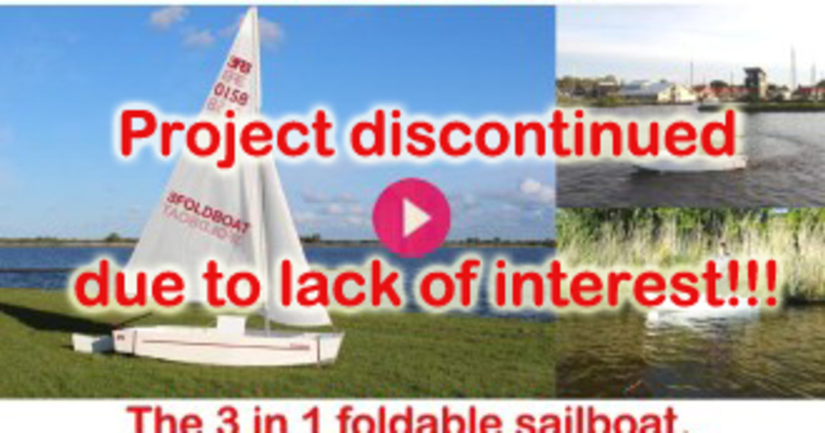 3FOLDBOAT: First Practical Solid Foldable Sailboat | Indiegogo