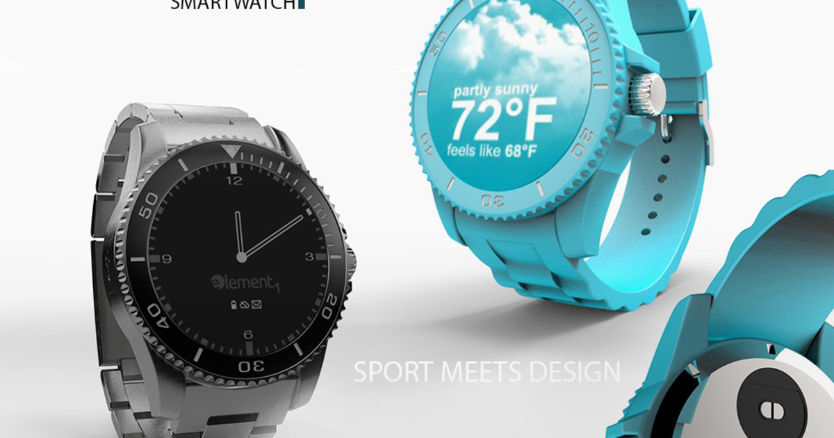 element1 - the new smartwatch with kinetic battery | Indiegogo
