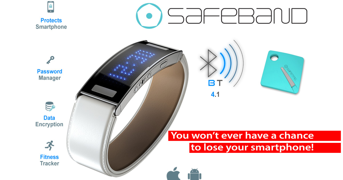 Safeband: Ultimate Security System. Bracelet&Tags | Indiegogo