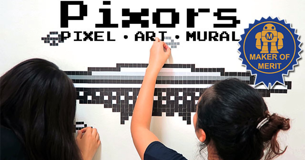 Pixors - Real Life Pixel Art Decors & Workshops | Indiegogo