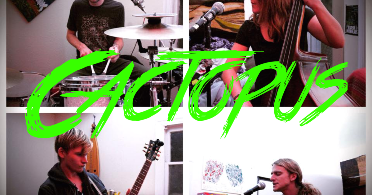 Cactopus is recording their first album! | Indiegogo