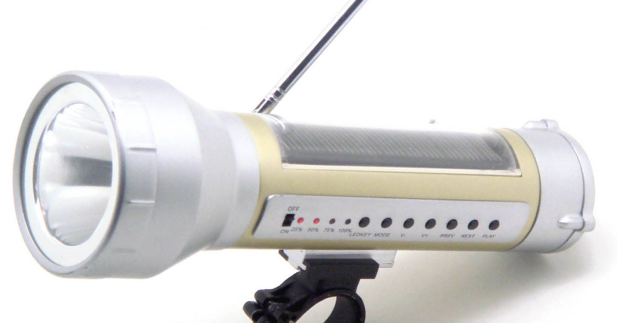 Solar Bright Light Multifunction FlashLight System | Indiegogo
