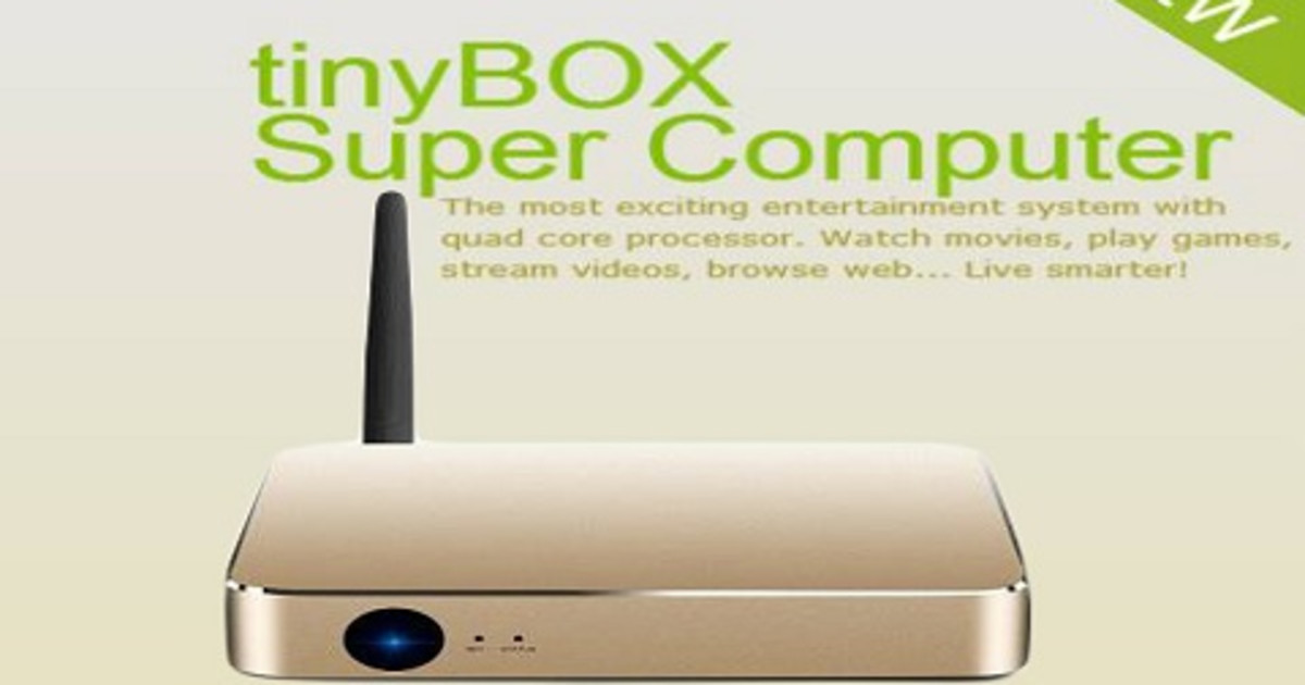 tiny BOX -The Most Exciting Entertainment System | Indiegogo