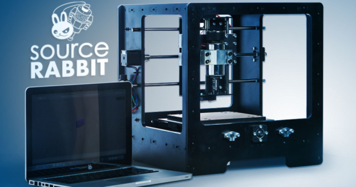 The Rabbit Mill Desktop CNC by SourceRabbit | Indiegogo