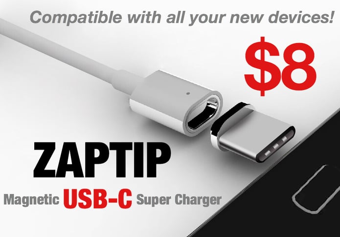 ZAPTIP: World's First Magnetic USB-C Super Charger | Indiegogo