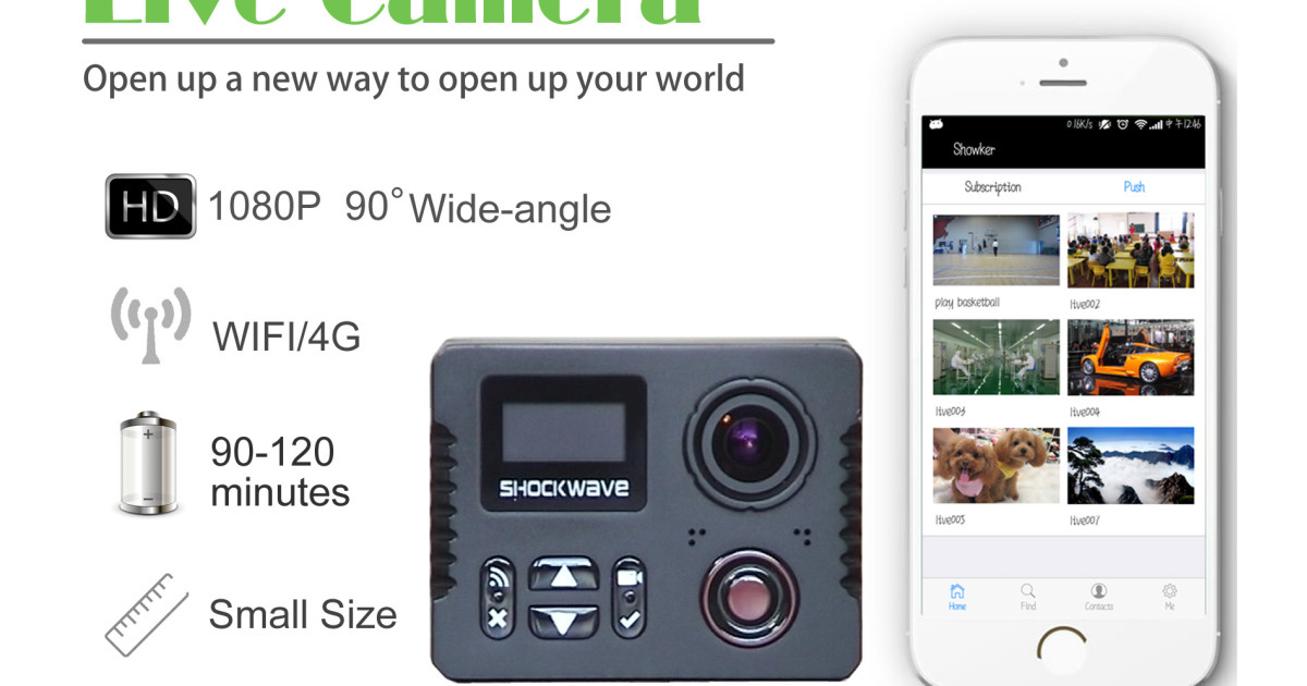 The World's First Wearable 4G Live Camera | Indiegogo