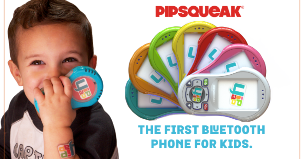 Pipsqueak: First Bluetooth Phone For Kids Aged 3-6 | Indiegogo
