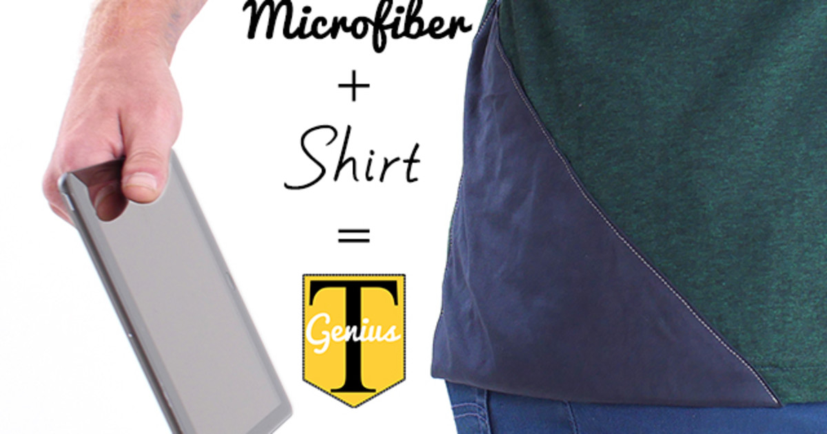 Genius Tee: Clothing Designed for Technology | Indiegogo