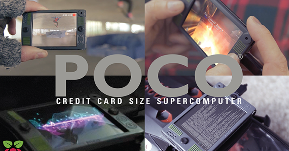 Poco Micro computer - multi-function, Pi Gadget | Indiegogo