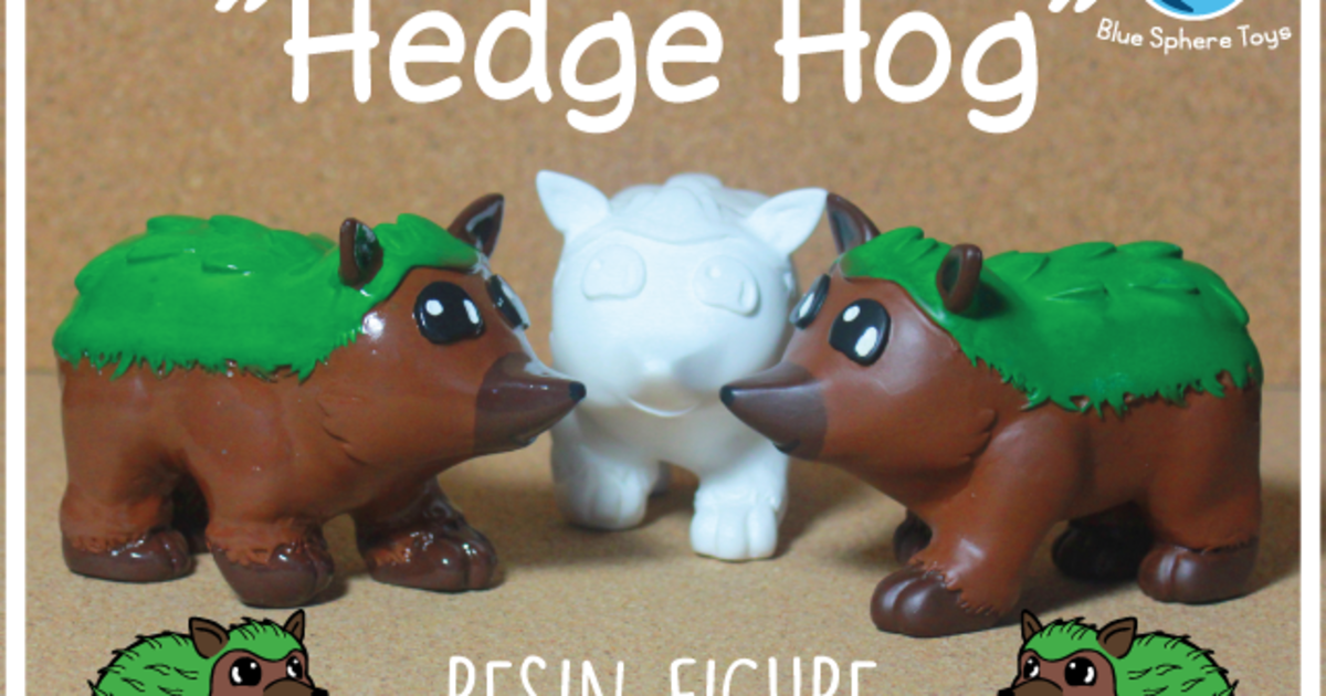 Adopt a Hedge Hog Resin Figure | Indiegogo