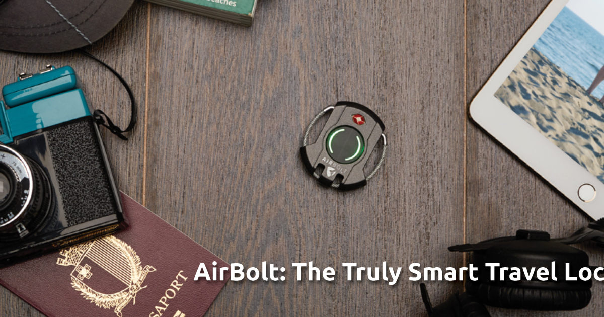 AirBolt: The Truly Smart Travel Lock | Indiegogo