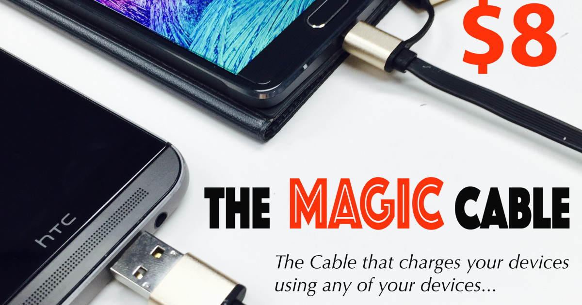 The Magic Cable: World's Most Adaptable Cable | Indiegogo