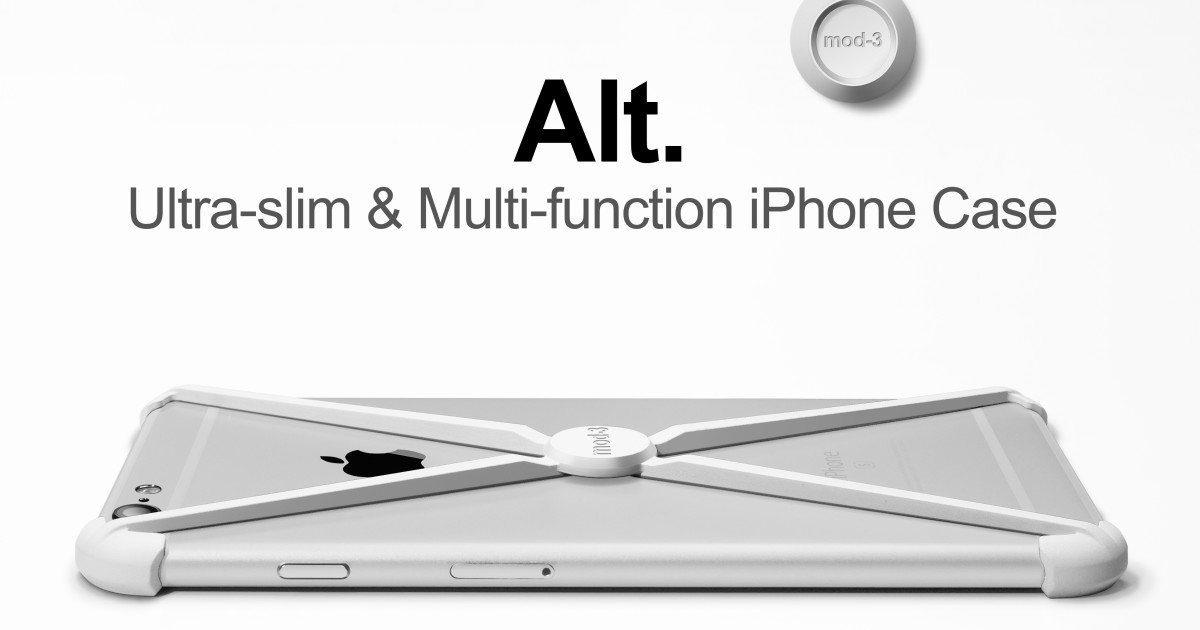 Alt: The Ingenious iPhone Case & Handsfree System | Indiegogo