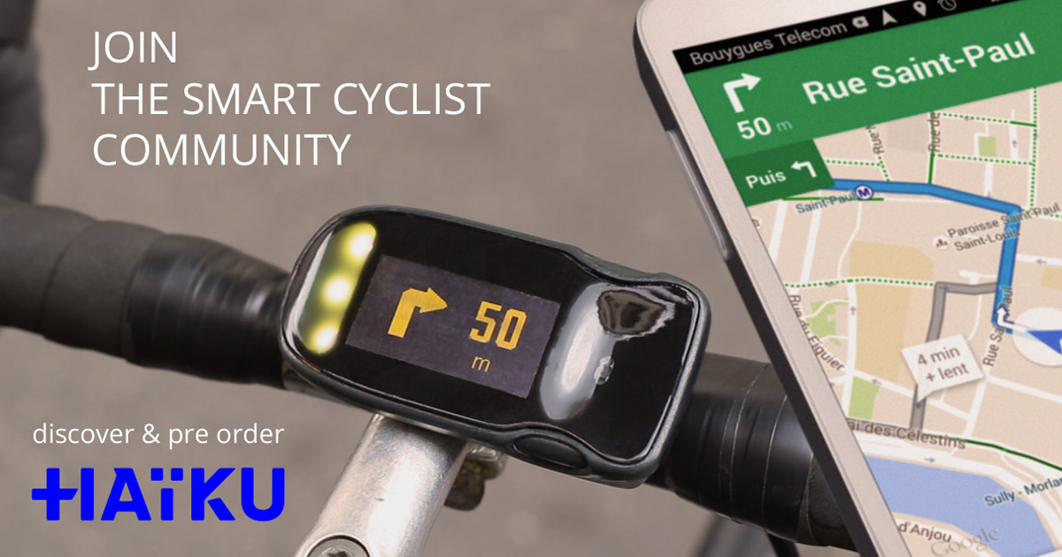 HAIKU your bike assistant | Indiegogo