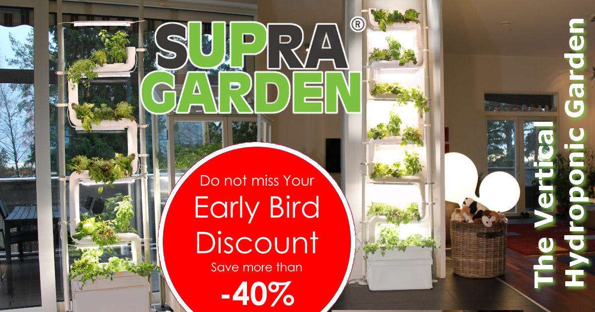 SUPRAGARDEN - The Vertical Hydroponic Garden | Indiegogo