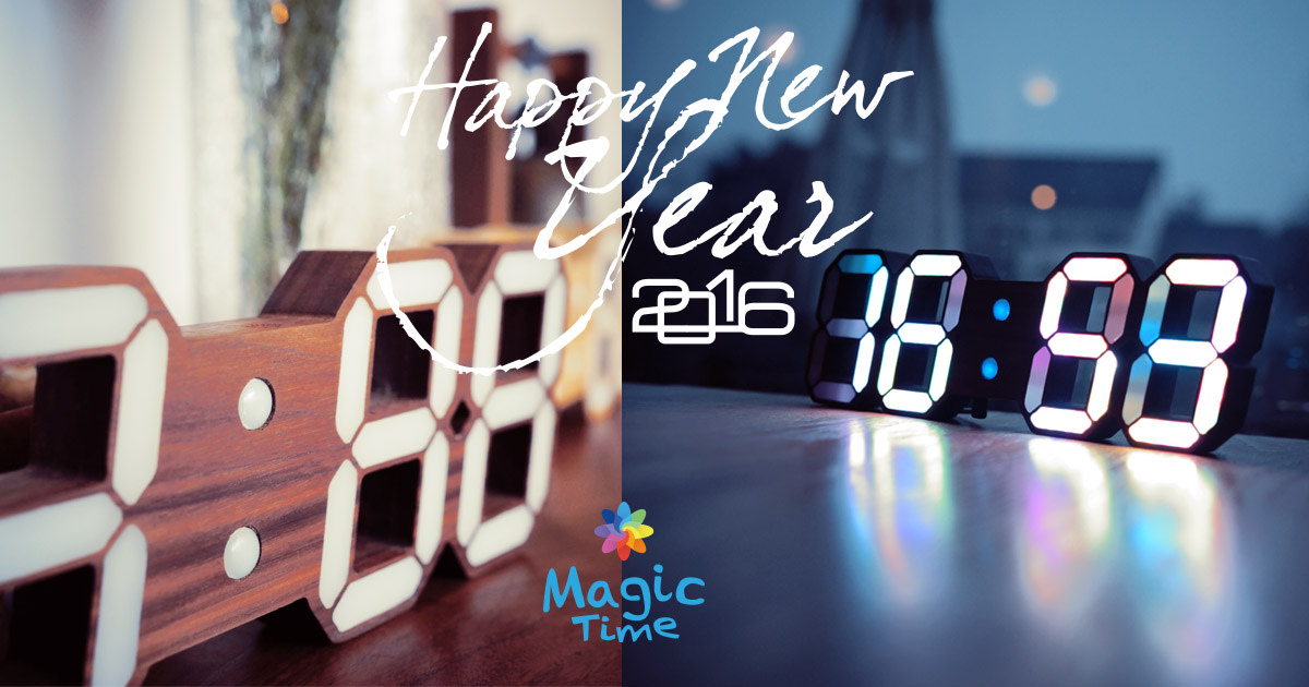 magictime,Smart wooden led clock | Indiegogo
