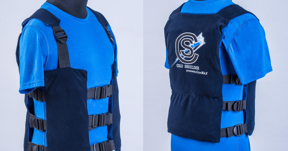 The Cold Shoulder PRO Calorie Burning Vest | Indiegogo