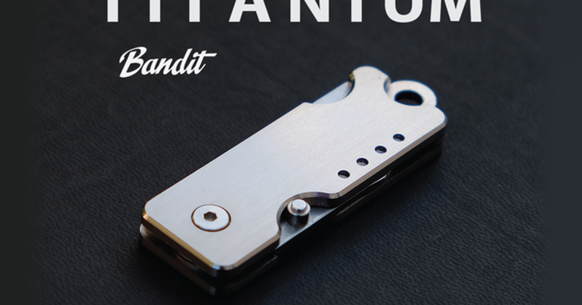 The Ultimate Titanium Keychain Knife | Indiegogo