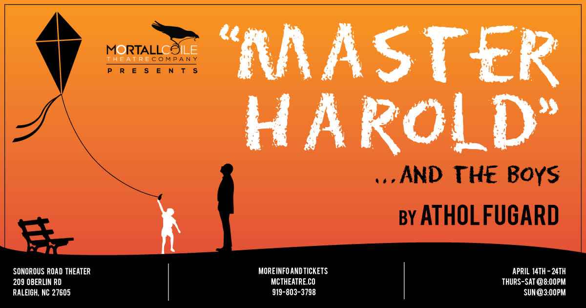 'Master Harold'...and the boys by Athol Fugard | Indiegogo