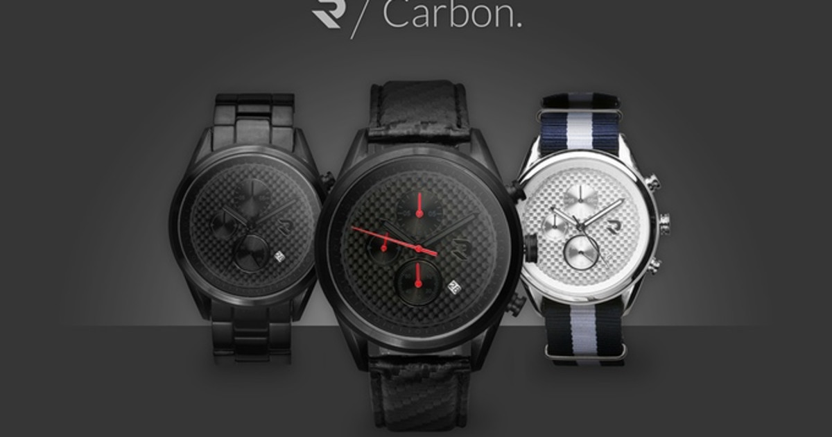 Carbon: A Versatile Watch inspired by Carbon Fiber | Indiegogo