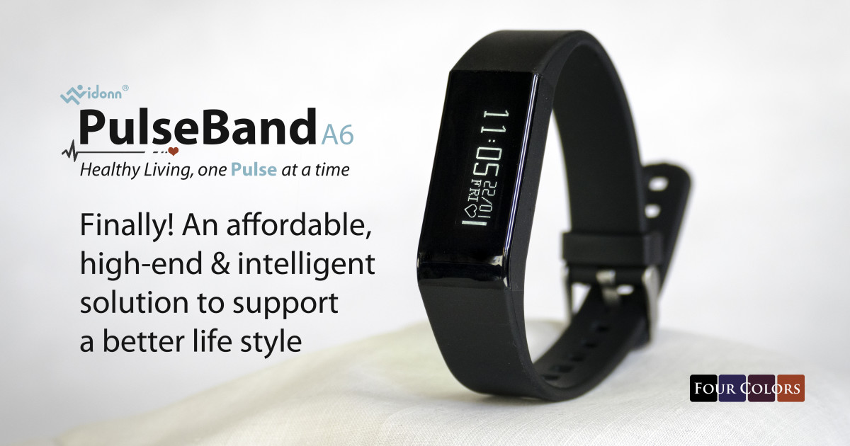 PulseBand A6 - Healthy Living: One pulse at a time | Indiegogo
