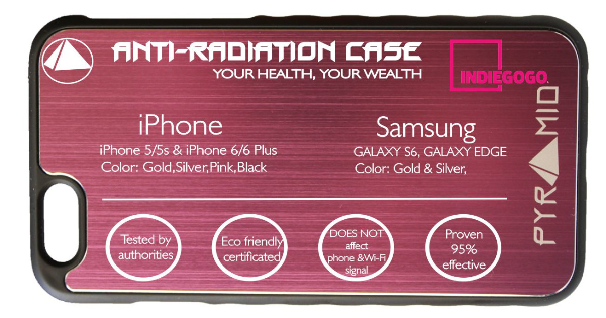 Pyramid Anti-Radiation phone Case | Indiegogo