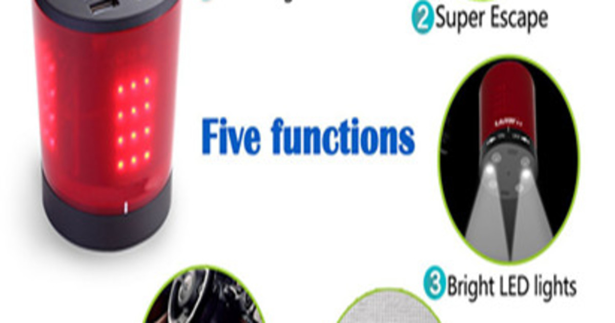 Multifunction Energy Warning Lights 5 in 1 | Indiegogo