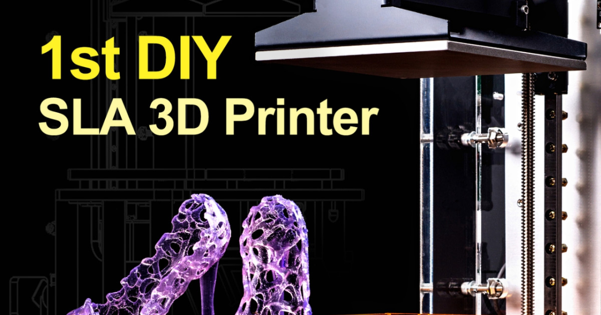 The FIRST one in the world-- DIY SLA 3D Printer | Indiegogo