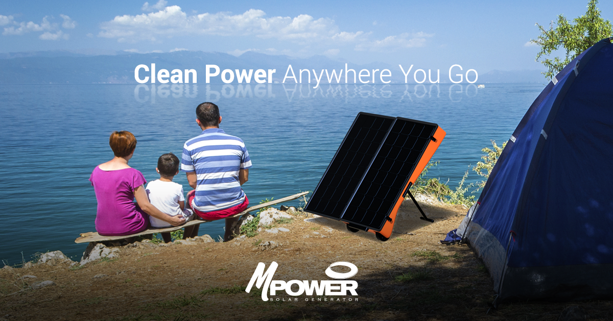 mPower - World's Lightest Powerful Solar Generator | Indiegogo