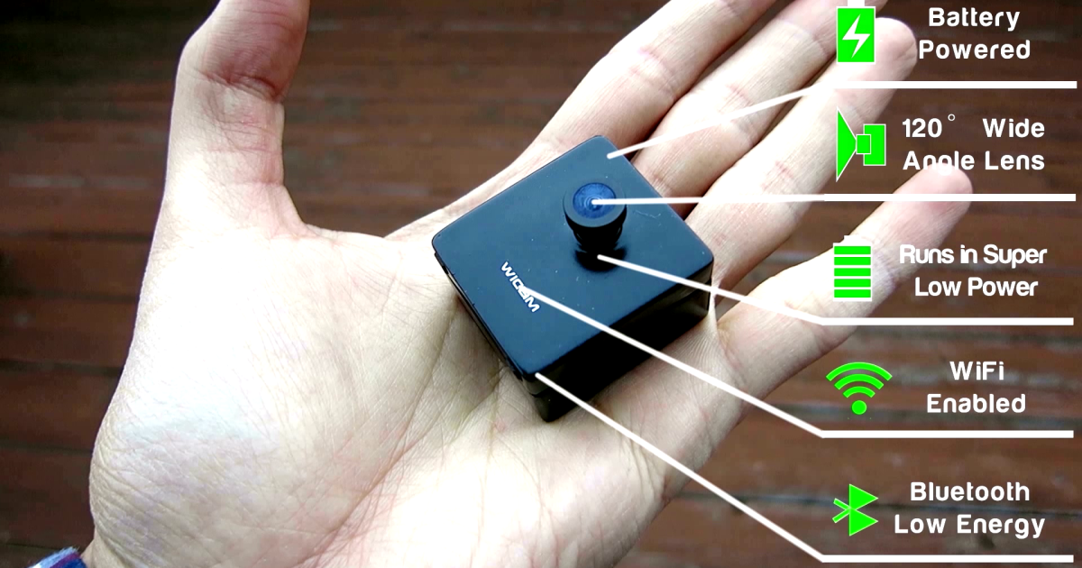 WiCAM: The programmable wireless coin cam | Indiegogo