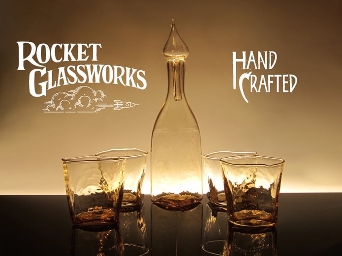 Rocket Glass Works: Handblown Glassware & Design | Indiegogo