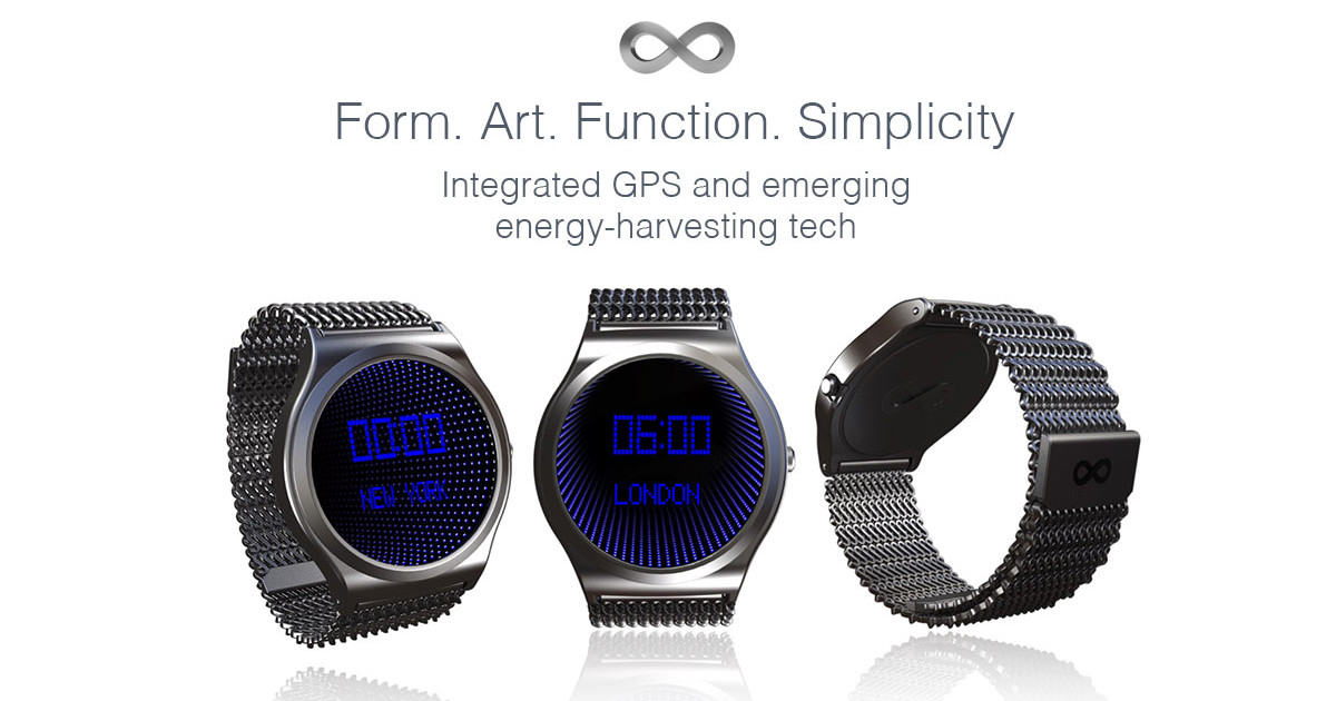 The Infinity Watch - World-First Optics Watch. | Indiegogo